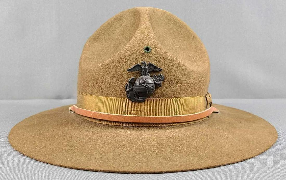 Ww2 Us Marine Corps Campaign Hat