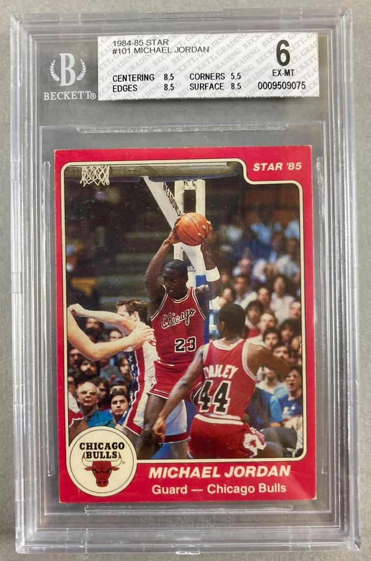 1984 Star Michael Jordan #101 Graded Basketball Card