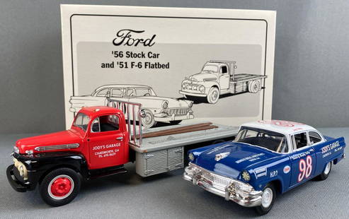 Group Of 2 First Gear Die Cast Cement Trucks