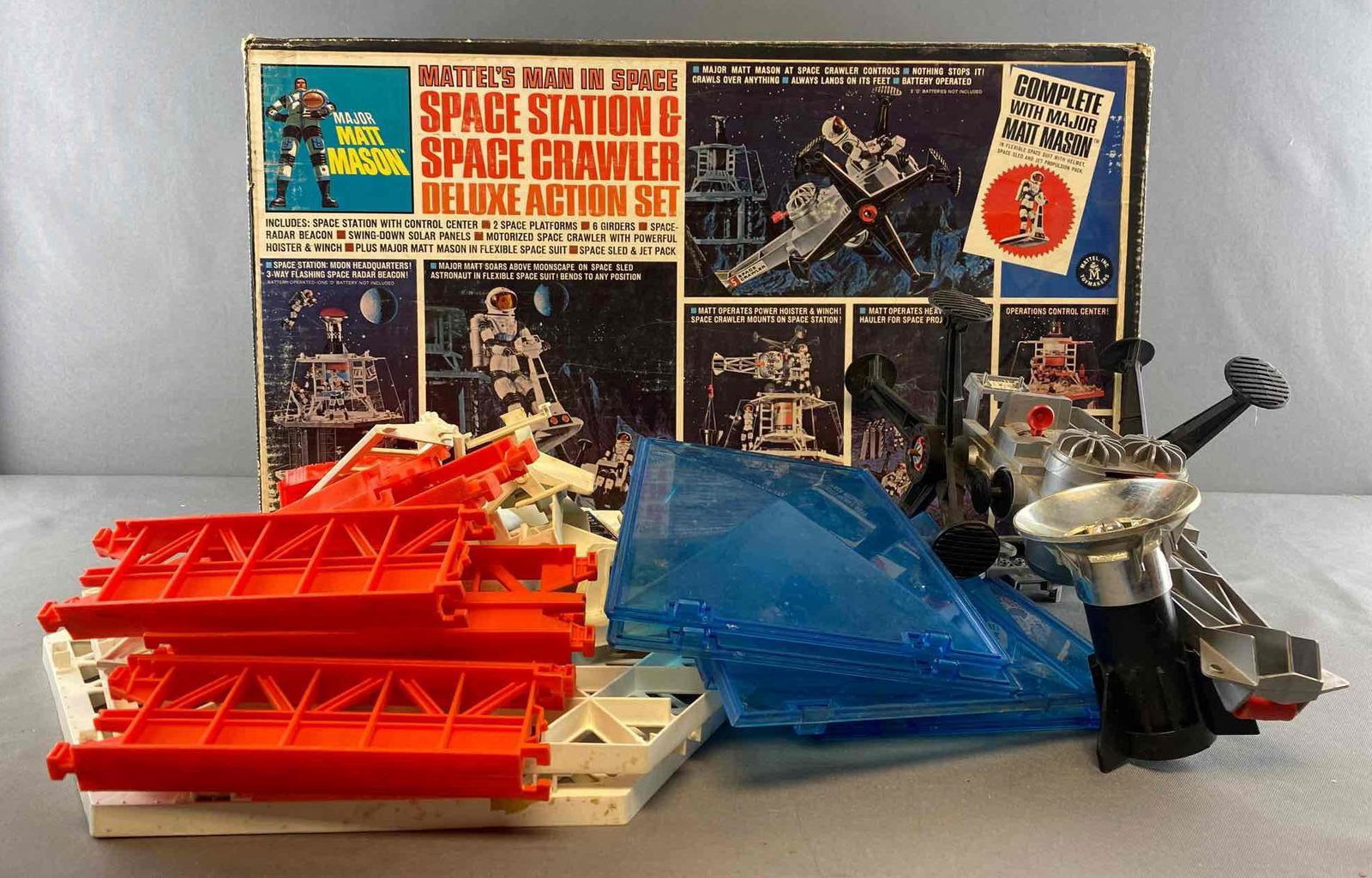 1966 Mattel Major Matt Mason Space Station