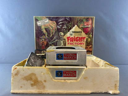 Vintage Thingmaker Forms Fright Factory 1966 Mattel