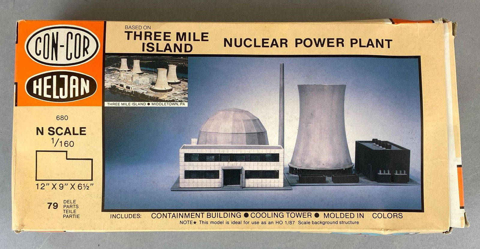 Con-Cor Heljan N-Scale Nuclear Power Plant Model Kit - Mar 05, 2022 ...