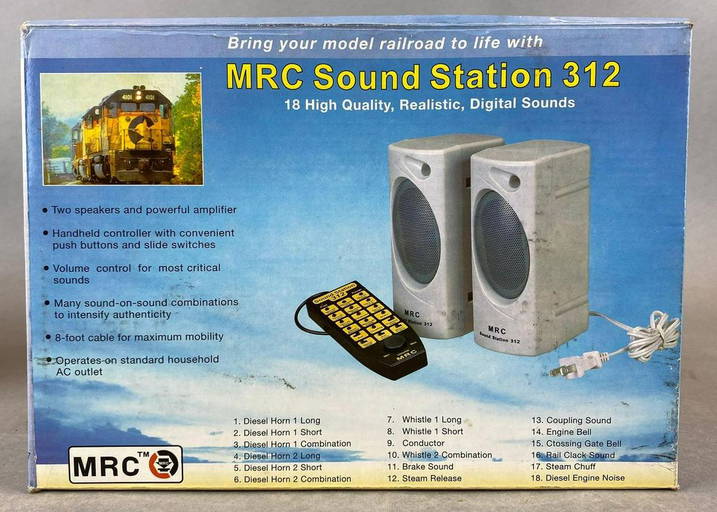 Mrc Sound Station 312 In Box