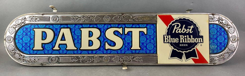 Hanging Pabst Blue Ribbon Beer Light