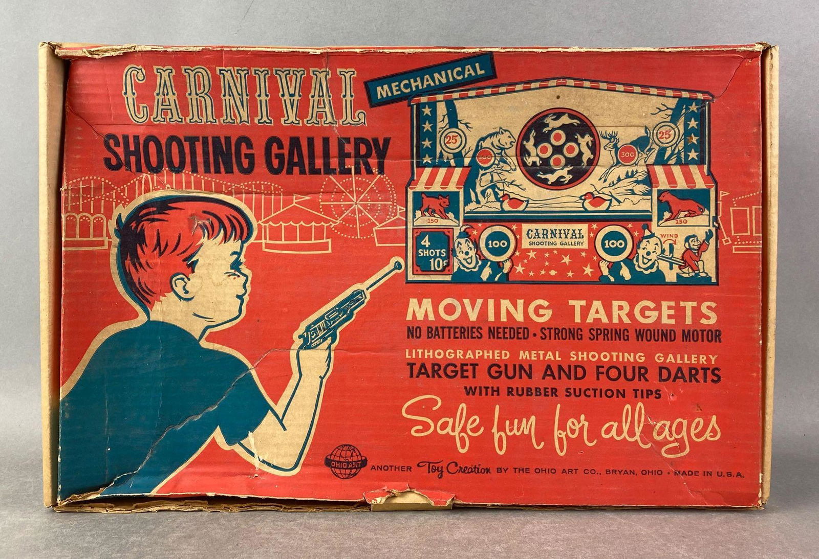 Vintage Carnival Shooting Gallery Game