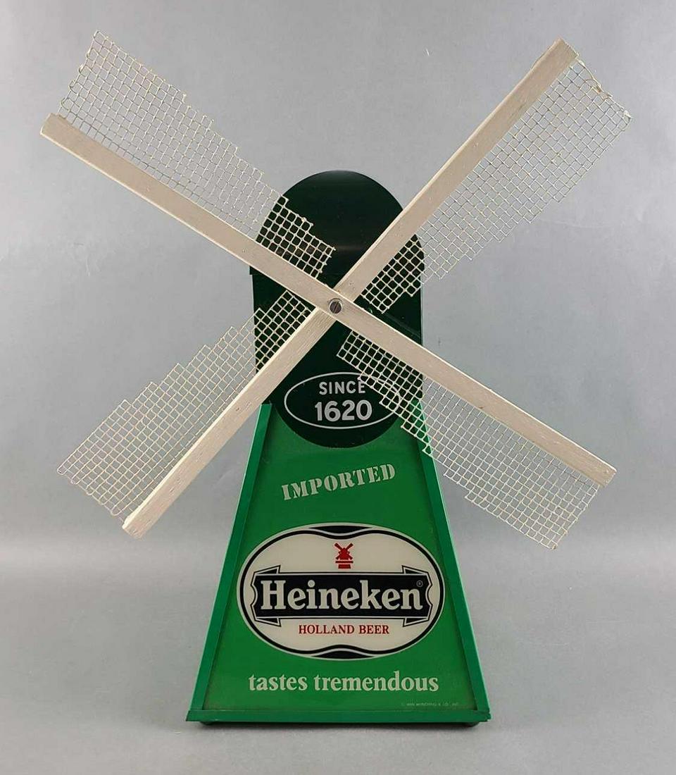 Vintage Heineken Light Up Advertising Motion Windmill (#0729) on Mar 13 ...