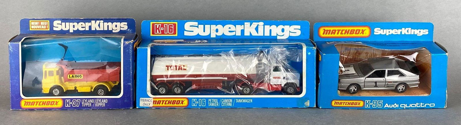 Group Of 3 Matchbox Super Kings Die Cast Vehicles