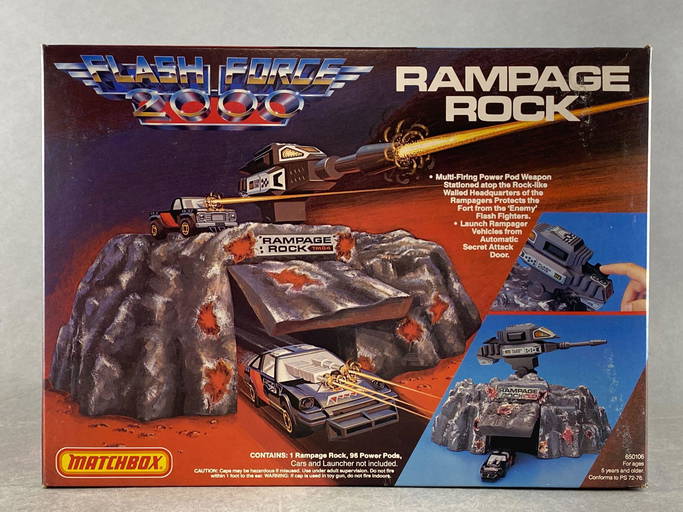 Matchbox Flash Force 2000 Rampage Rock Accessory (#0127) on Mar 26 ...