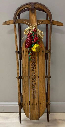 Fleetwing Flash Spring Top Wood Sled