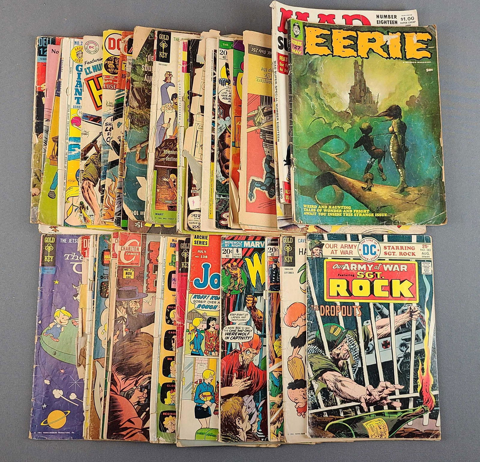 Group Of Comic Books
