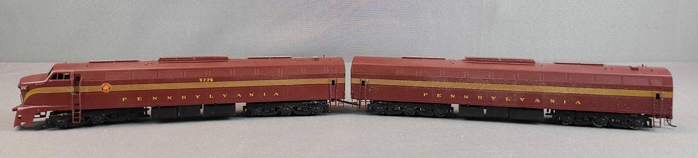 Red Ball Ho Scale Brass Pennsylvania Railroad Train Cars