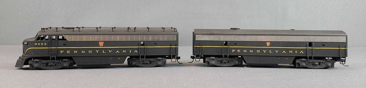 Red Ball Ho Scale Brass Pennsylvania Railroad Train Cars