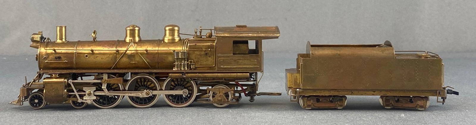 Brass Ho Locomotive And Tender