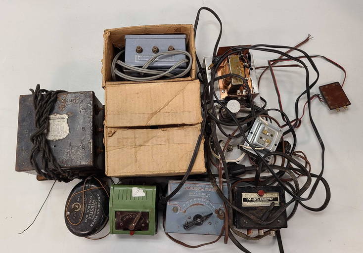 Group Of Model Train Transformers And Tracks