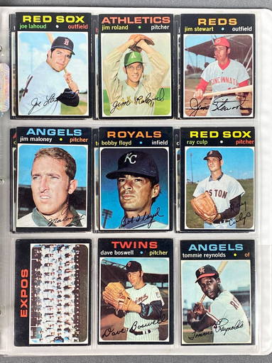 Binder of 1971 Topps Baseball Cards (#0175) on Jun 11, 2022 | Matthew ...