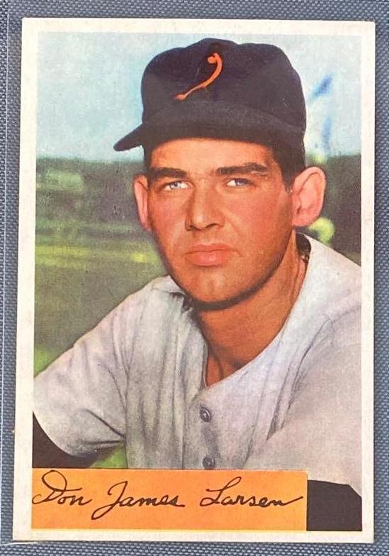 1954 Bowman Don Larson #101 Set Break