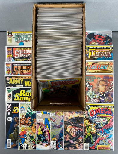 Short Box Of Assorted Comic Books