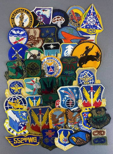 Group Of 40 Us Military Air Force Patches