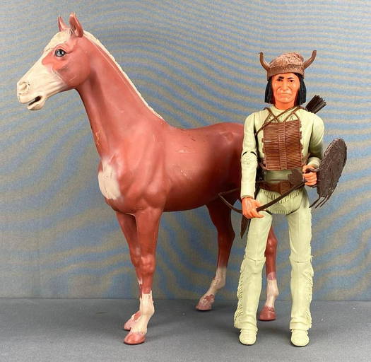 Marx Johnny West Geronimo Action Figure And More