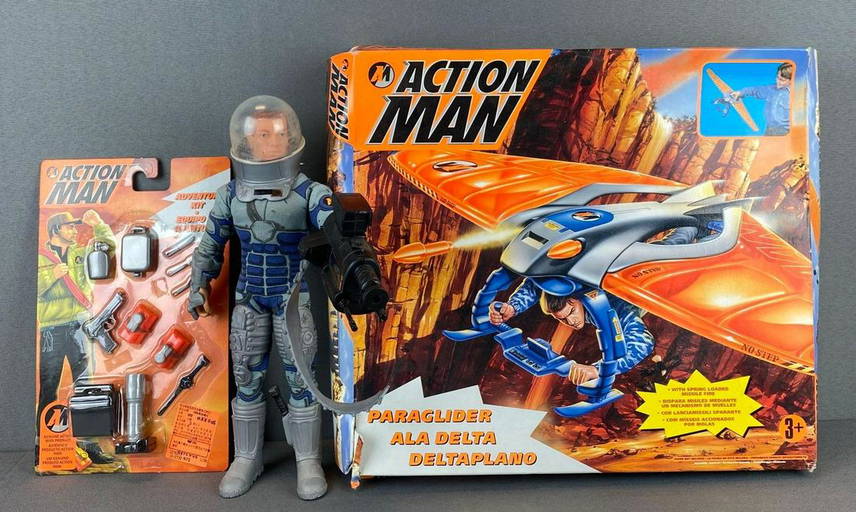 G.i. Joe Action Man Action Figure With Paraglider And Adventure Kit