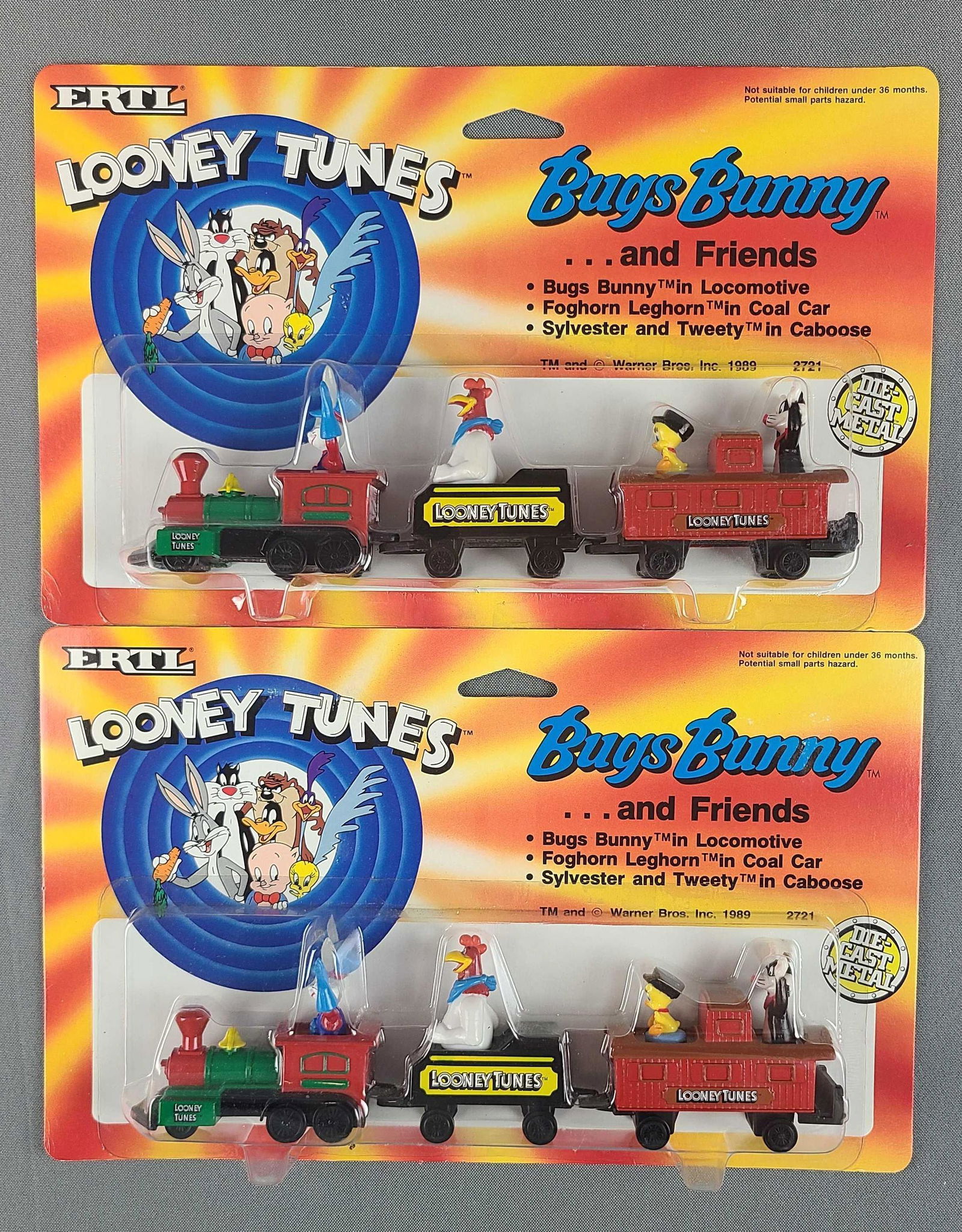 ERTL Looney Tunes Bugs Bunny and Friends Train Cars (#0472) on Jul 30 ...