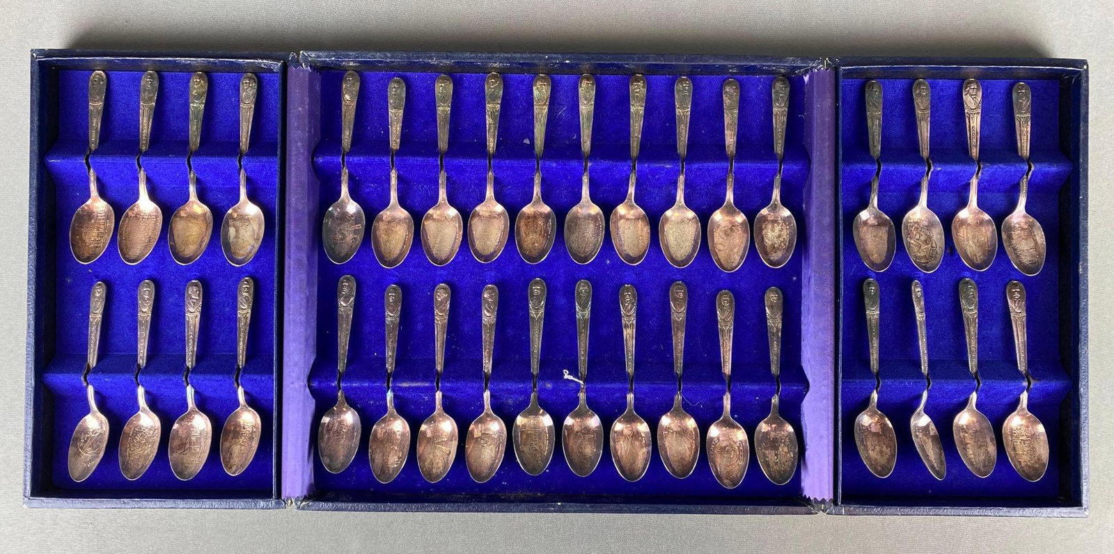 Presidents Commemorative Silverplate Spoon Collection