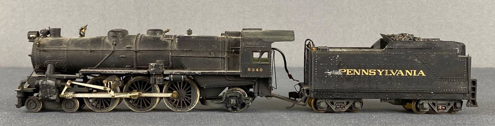 Ho Scale No. 5340 Brass Steam Locomotive With Tender