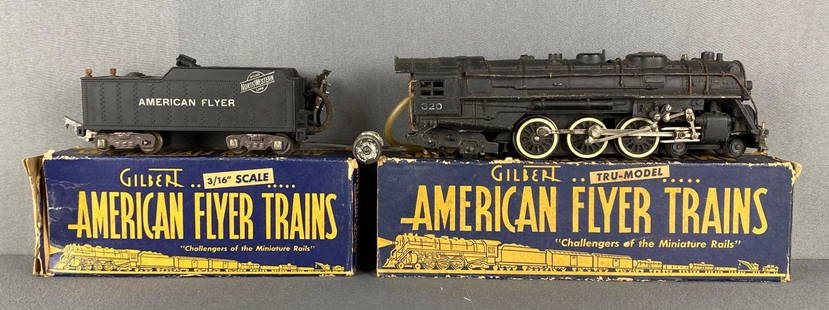 American Flyer No.423 Steam Locomotive & Tender.