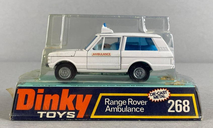 Dinky Toys No. 268 Range Rover Ambulance - Oct 22, 2022 | Matthew ...