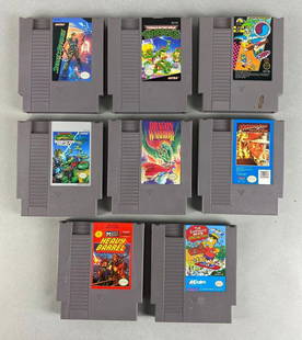 Nintendo Nes Cartridges
