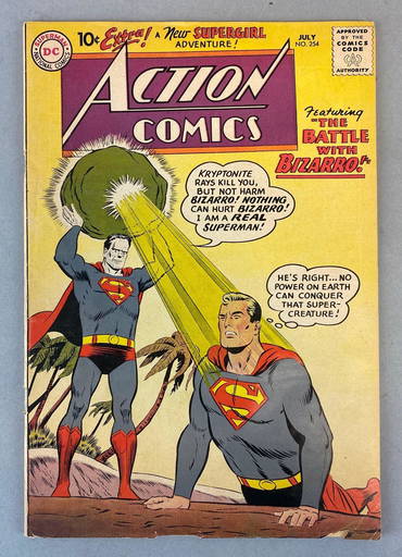 Dc Superman Action Comics No. 254