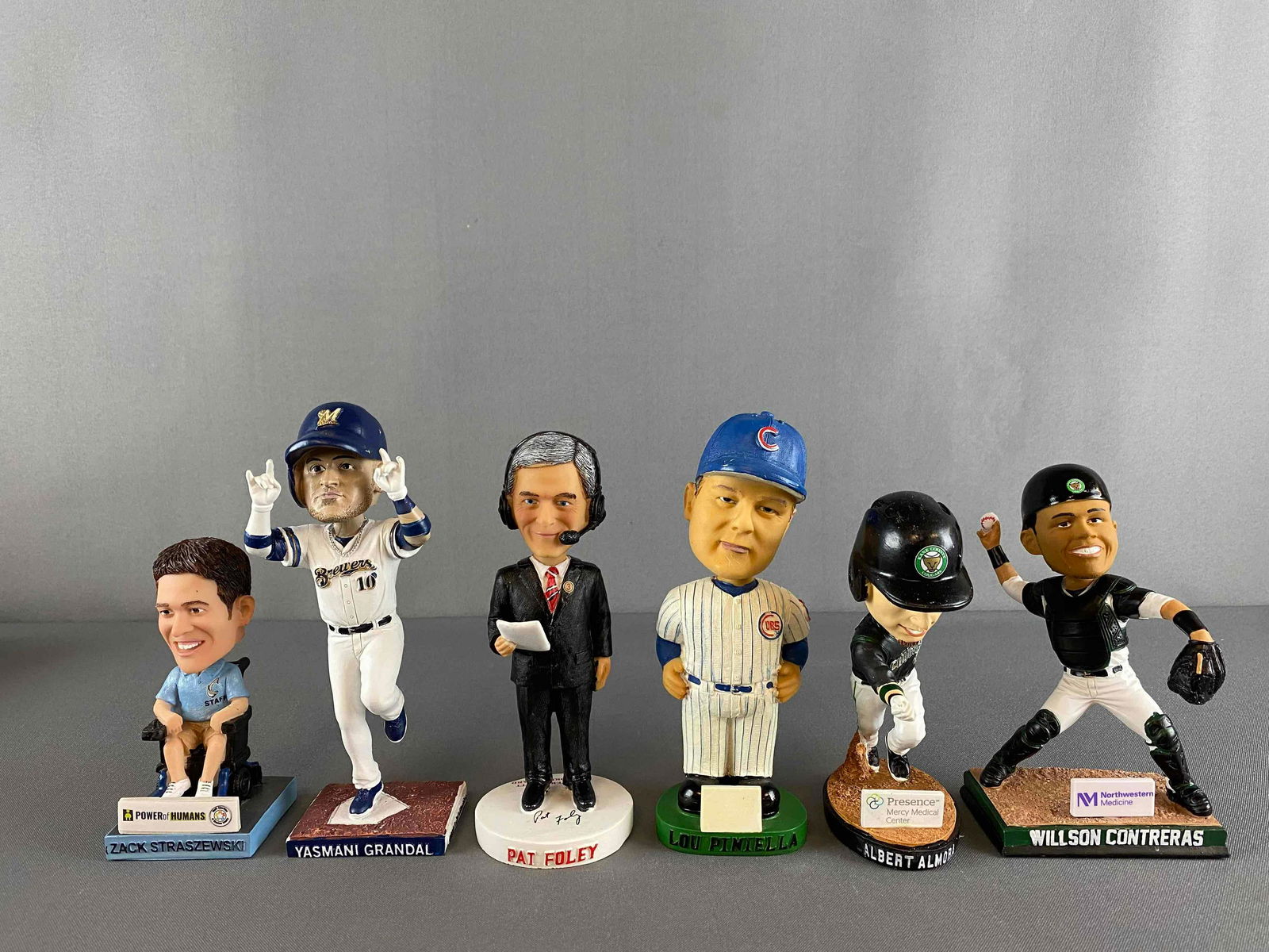 Group Of 6 Sports Bobbleheads In Original Boxes
