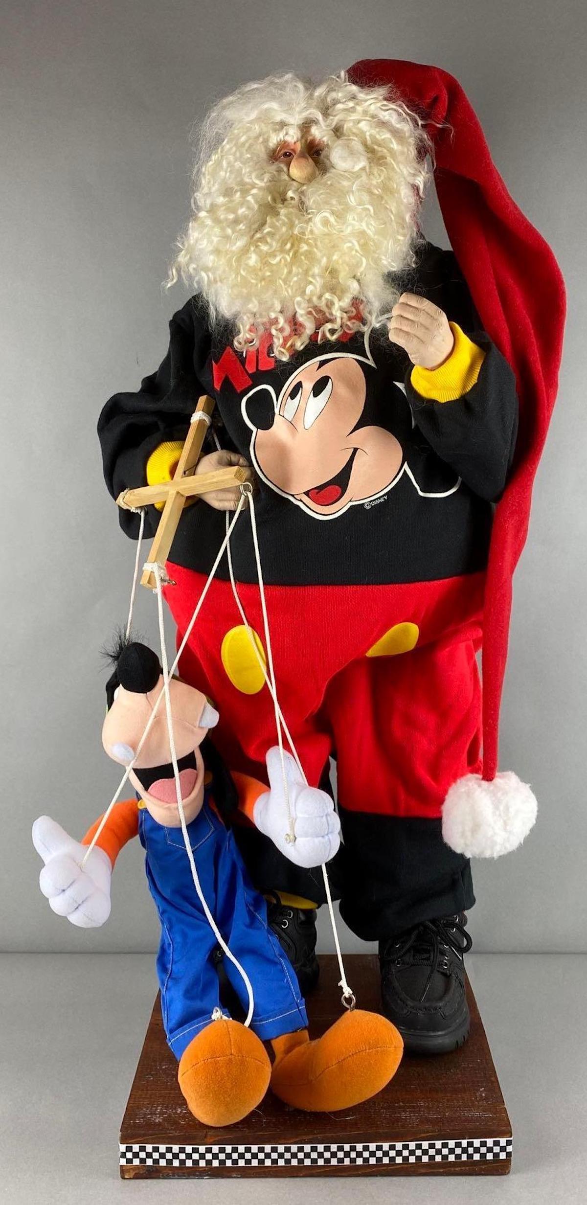 Disney Goofin Around Santa and Marionette Goofy Figure - Nov 26, 2022 ...