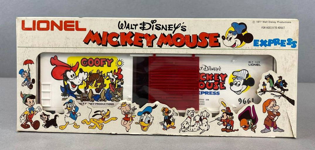 Walt Disneys Lionel O Scale Mickey Mouse Express