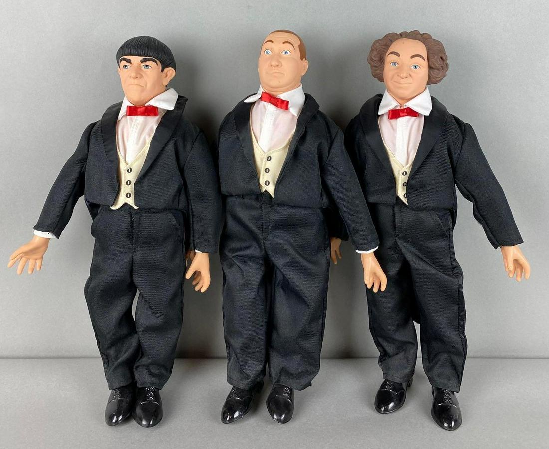 The Three Stooges Posable Dolls Set (#0011) on Jan 07, 2023 | Matthew ...