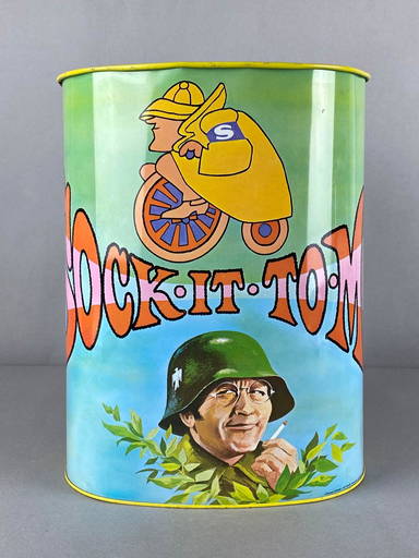 Chein Co. Laugh-In Wock It To Me Waste Basket (#0138) on Jan 07, 2023 ...