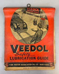 1938 Veedol Safety Lubrication Guide