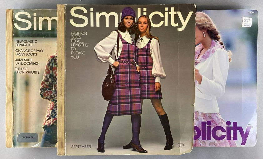 Group of 3 Simplicity In Store Pattern Catalogs (#0903) on Jan 28, 2023 ...