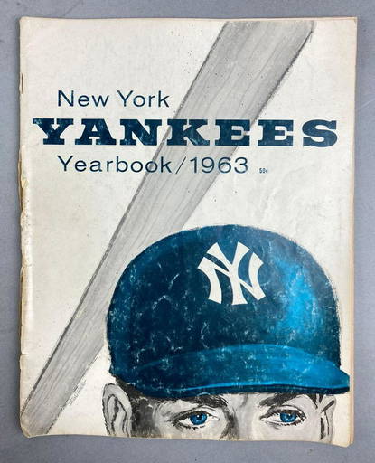 1963 New York Yankees Yearbook