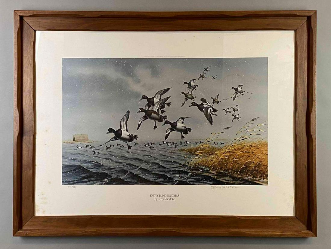 1979 Jerry Raedeke Empty Blind-Bluebills Limited Edition Print - Mar 11 ...