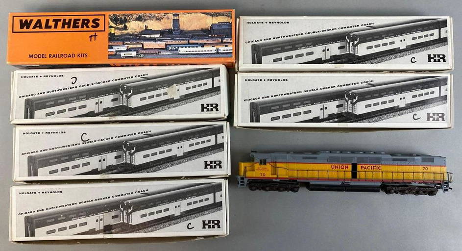 Group Of 7 Model Railroad Kits And More