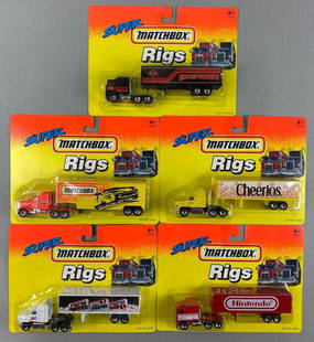 18 Matchbox Super Rigs