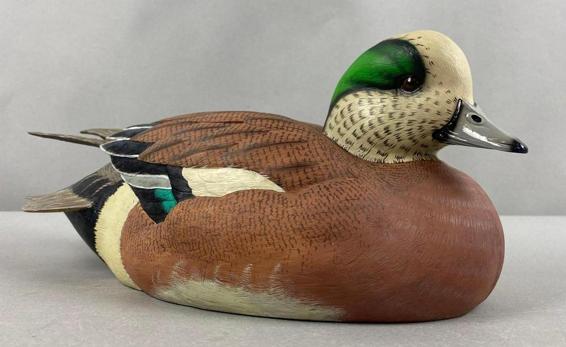 Danbury Mint George Kruth Wigeon Limited Edition Duck Decoy