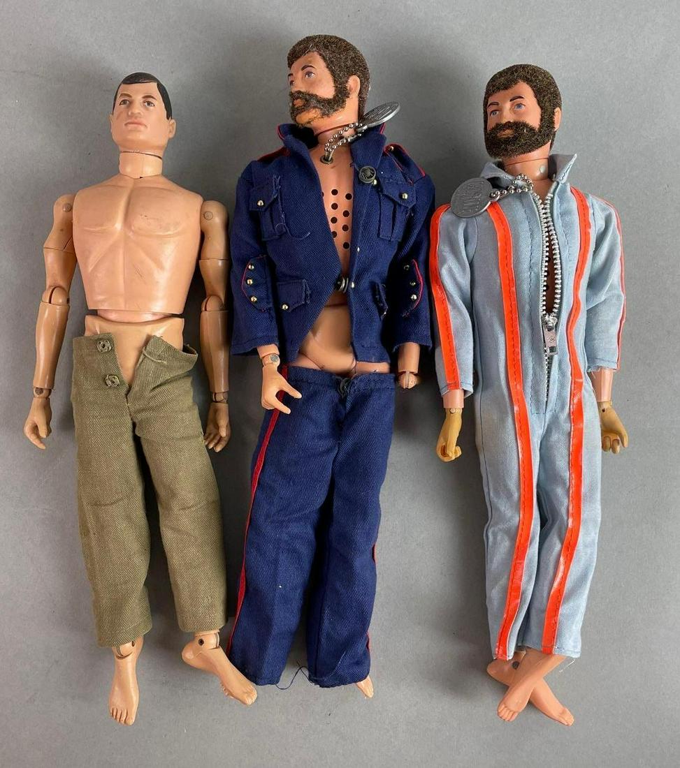 Group Of 2 1964 Hasbro Gi Joe Talking Figures And Regular 12 Inch Auction