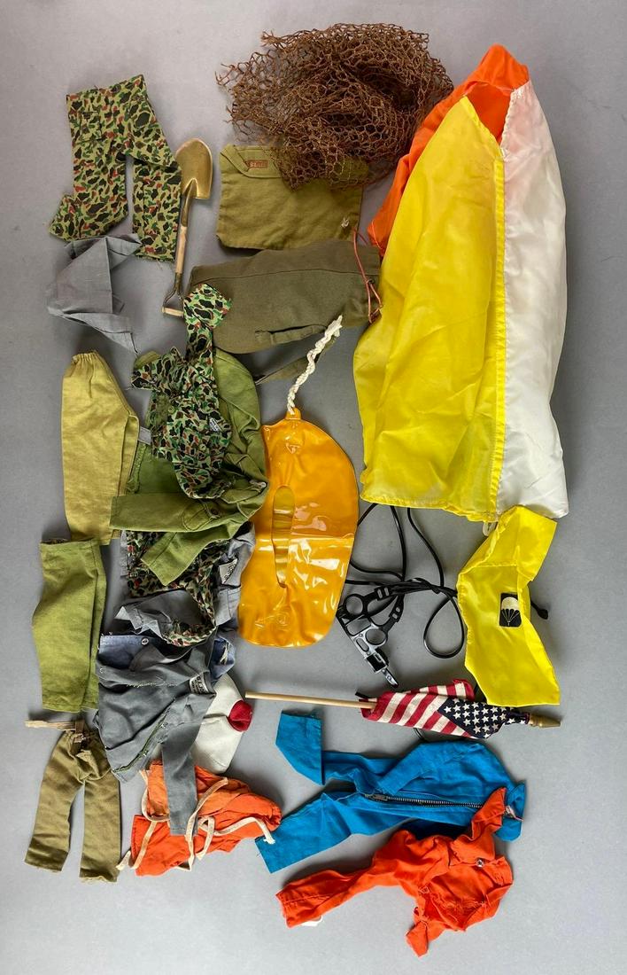 Large Group Of Vintage Gi Joe Clothing And More Auction