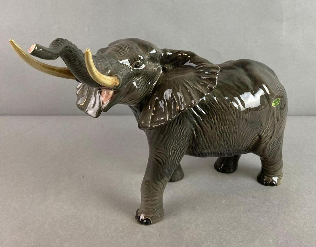 Beswick Porcelain Elephant Figurine