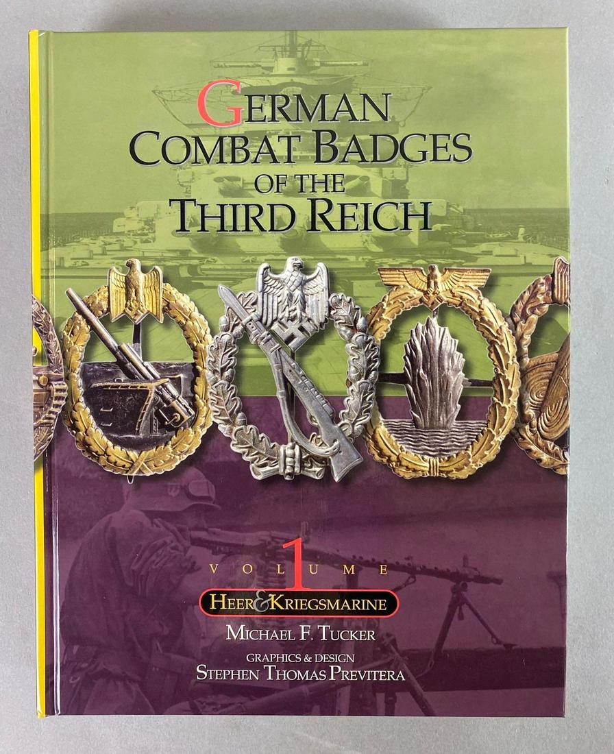 German Combat Badges Of The Third Reich Vol. 1 Winidore Press Book Auction