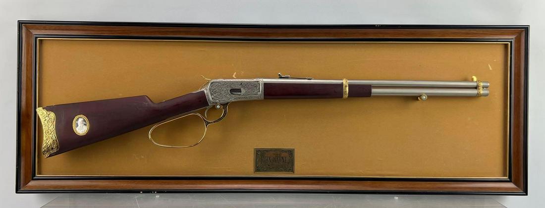 The Franklin Mint John Wayne Model 1892 Large Loop Non Firing Rifle