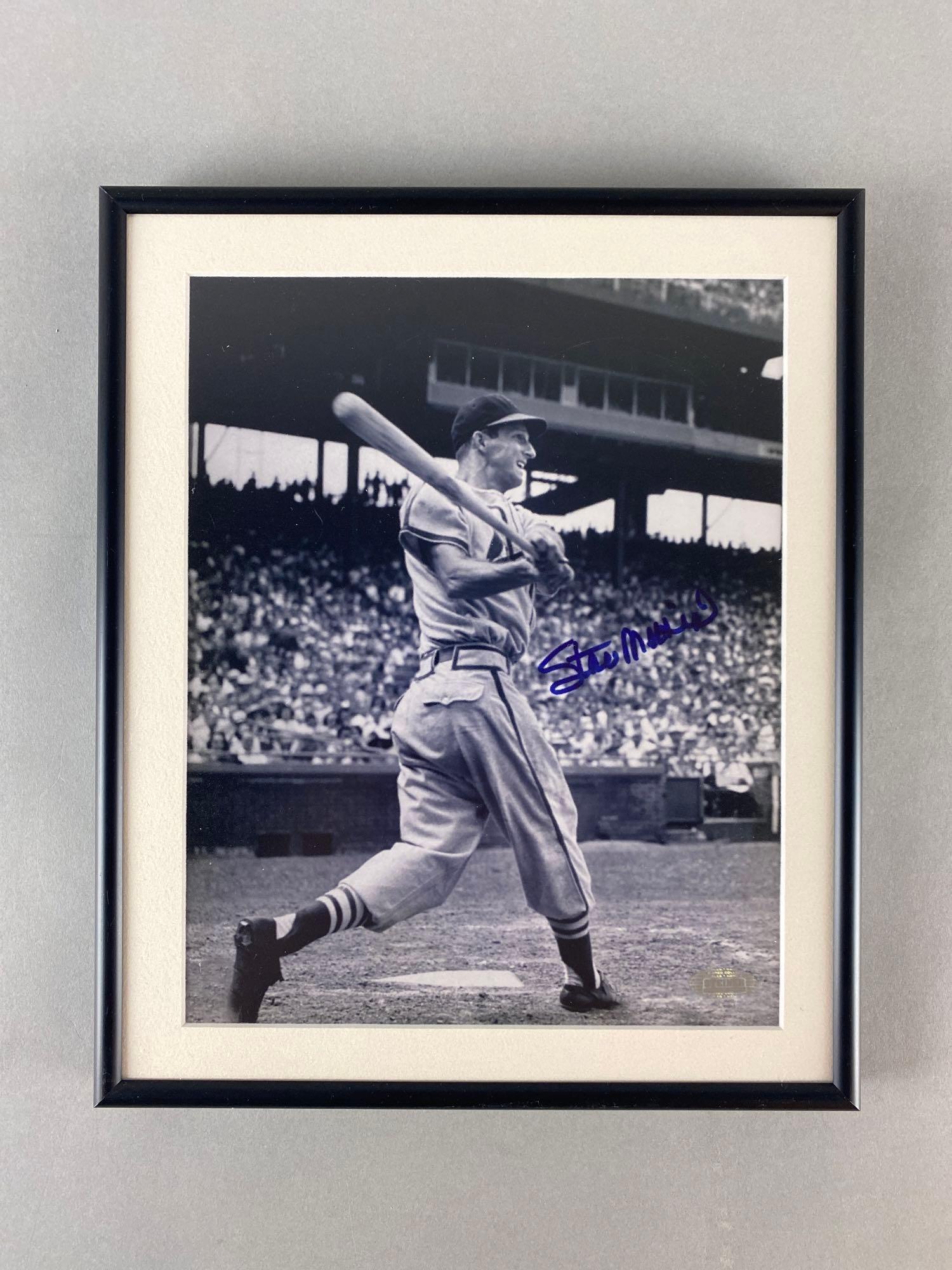 Stan Musial Signed Photo With Coa Auction
