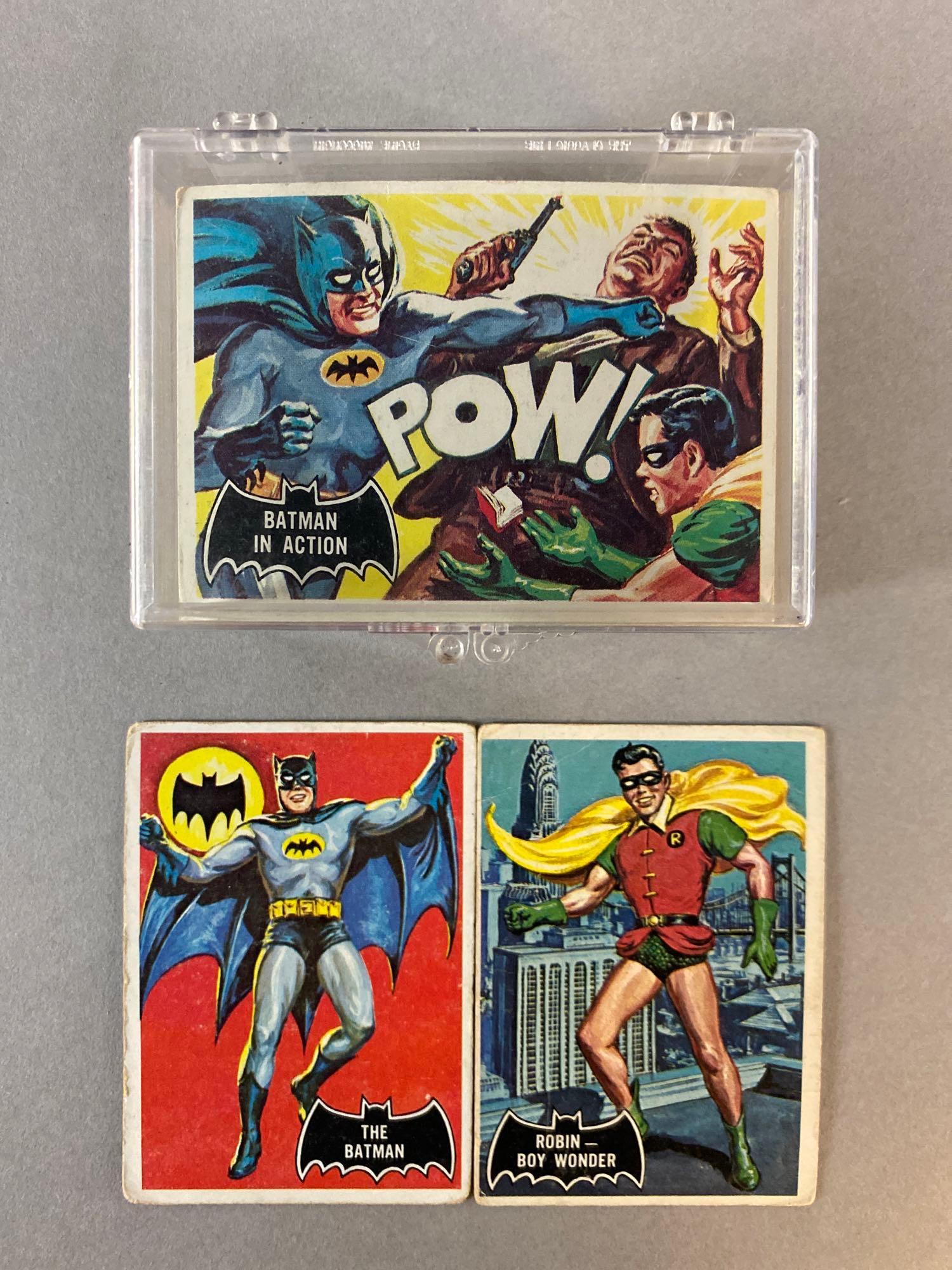 1966 Topps Batman Black Bat Complete Set Auction